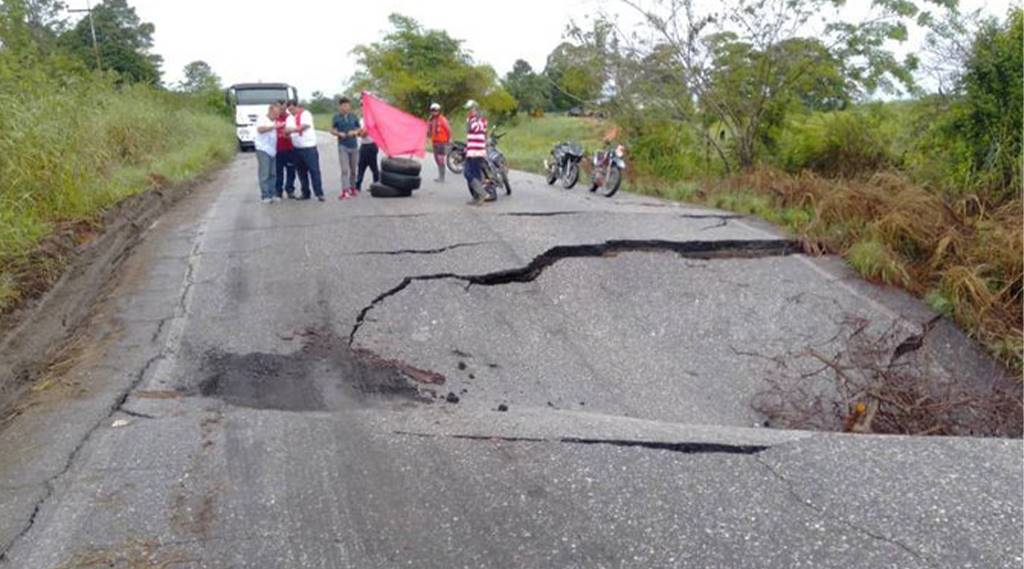 Notiprensa DigitalCerrado paso vehicular en la carretera nacional ...