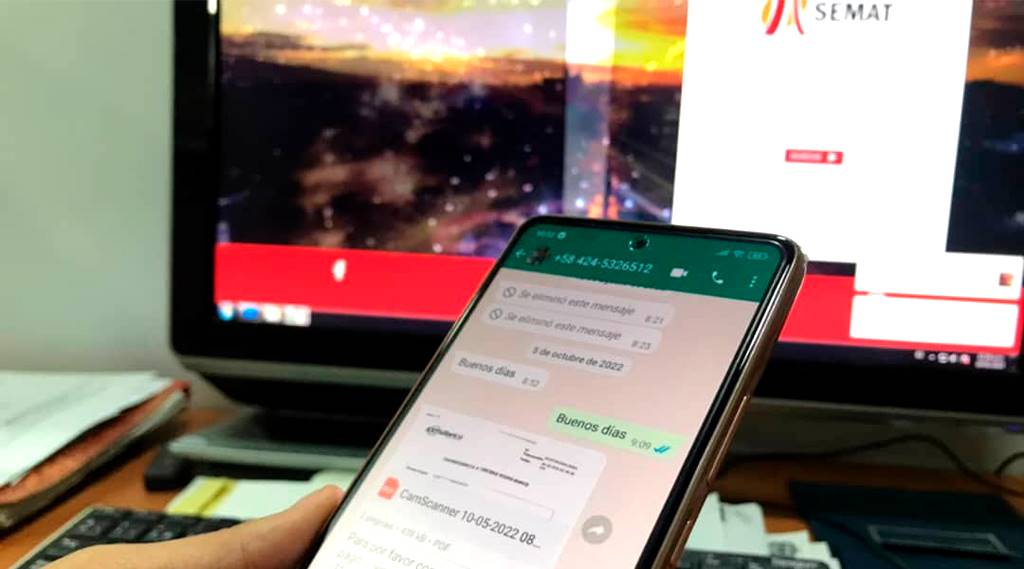 Notiprensa DigitalAgiliza los trámites del Semat usando WhatsApp