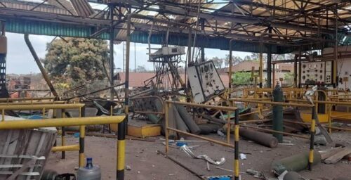 Notiprensa DigitalSe registró explosión en planta de llenado de oxígeno ... Notiprensa DigitalSe registró explosión en planta de llenado de oxígeno ...