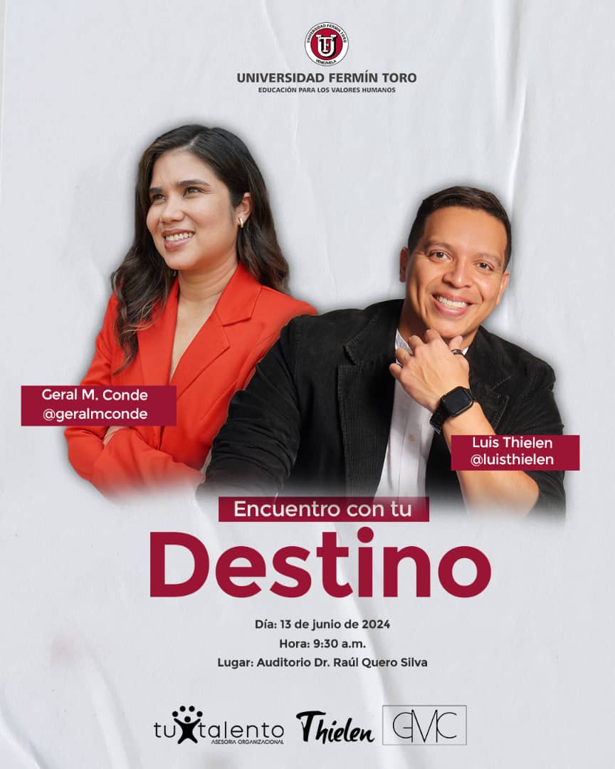 Notiprensa DigitalGerald M. Conde y Luis Thielen te invitan a tener un “Encuentro con tu Destino”
