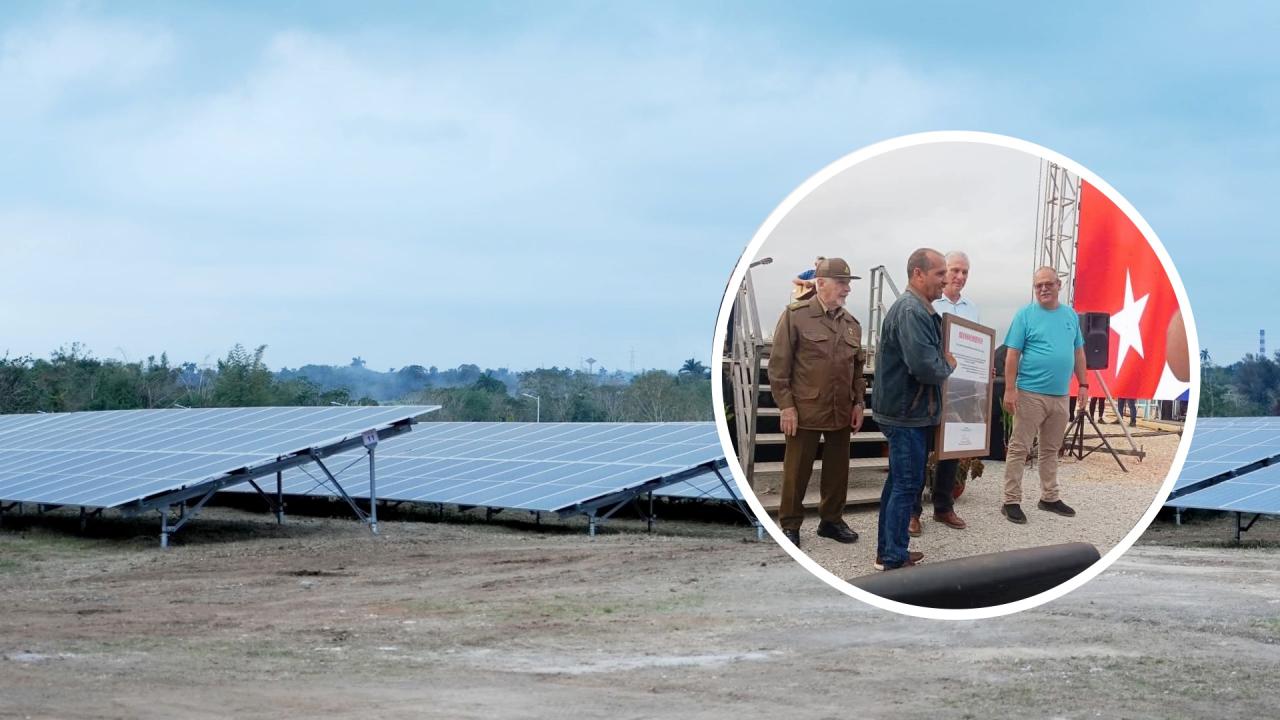 Notiprensa DigitalInauguran primer parque solar fotovoltaico en Cuba ...